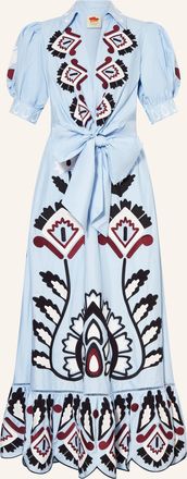 Farm Rio Farm Rio Kleid Artisanal blau