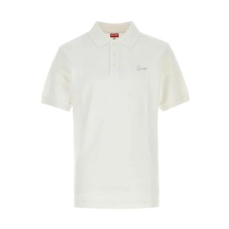 Kenzo Signature Slim-Polohemd mit Stickerei - - Tops - Herren - Wei&szlig; - L