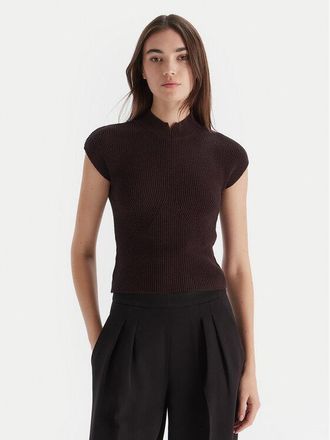 Twin-Set Bluse 252TT3550 Braun Regular Fit