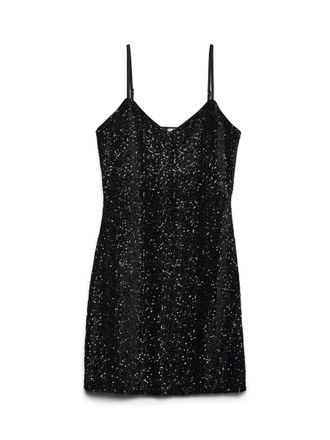 Vero Moda Vmhoka Sq S/L Short Dress JRS Btq