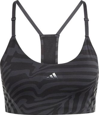 adidas Damen BH Aeroimpact Training Light-Support Jacquard 3-Streifen Cup A-C