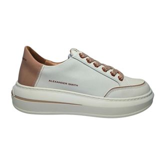 Alexander Smith Femme, Chaussures, Blanc, Taille: 40 EU sneaker Pelle