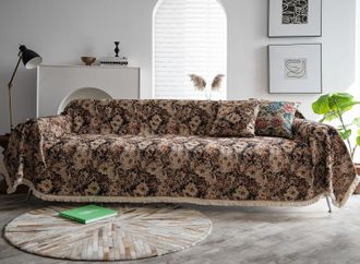 Generic Sofa &Uuml;berwurfdecke &Uuml;berwurf Aus Chenille Mehrzweck-Tagesdecke, Sofadecke, &Uuml;berwurf, Sofa&uuml;berwurf Vielseitige Sofa&uuml;berwurf Couch &Uuml;berzug Sofa Cover Fut