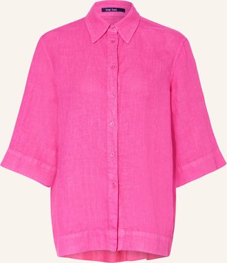 Marc Aurel Marc Aurel Hemdbluse Aus Leinen Mit 3/4-Arm pink