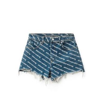 Alexander Wang Femme, Shorts, Bleu, Taille: W27 Denim Shorts