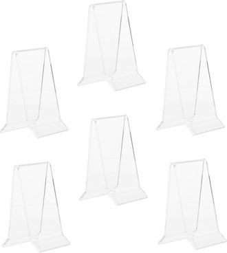 PartyKindom 6stücke Teiliges Acryl Schuhregal Für Damenschuhe Transparente Schuhständer Stabiles Display Für Sandalen Sneaker Und Slipper Platzsparend Für Zuhause