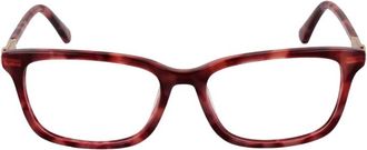Guess Femme, Accessoires, Rouge, Taille: ONE Size Stylish Rectangular Lunettes Frame