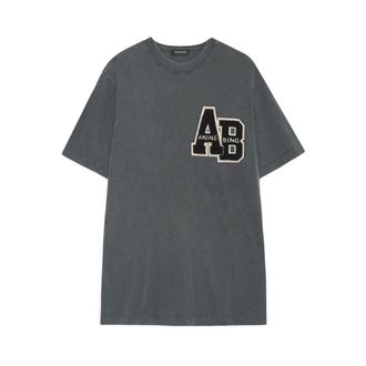 Anine Bing Femme, Robes, Noir, Taille: 40 FR Beth Mini Dress Letterman