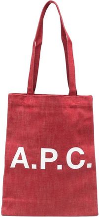 A.P.C. A.p.c., Femme, Sacs, Rouge, Taille: ONE Size Tote Bag