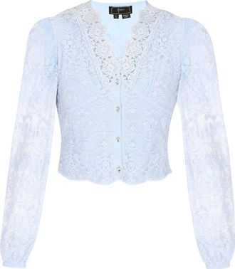 Faina Bluse Frauen hellblau