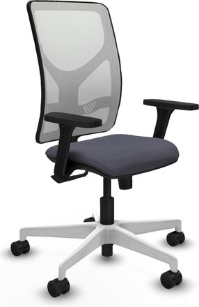 Piqueras y Crespo B&uuml;rostuhl, 8 Stunden, mit 3D-Armlehnen, h&ouml;henverstellbare Lendenwirbelst&uuml;tze, ausgestattet mit 3 Positionen und Schneideschaum, mit Rollen von 65 mm, 