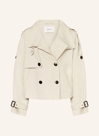 Gestuz Trench-Jacke Gzavic weiss