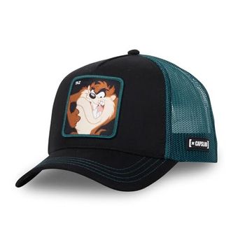 Capslab Taz Looney Tunes Noir Casquette de Camionneur