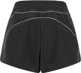 Balenciaga Reflective-Piped Techwear Shorts - Black