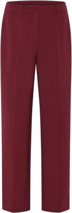 Bruuns Bazaar Femme, Pantalons, Rouge, Taille: 44 FR Pantalon Eleza