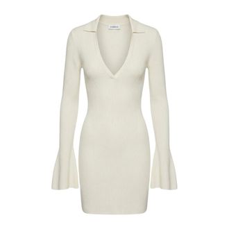 Dondup Abito - Femme - Robes - Blanc - Taille: 40 FR