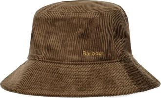 Barbour Femme, Accessoires, Brun, Taille: M Ebberston Cord Bucket Hat