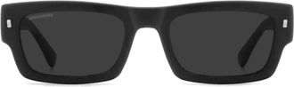 Dsquared2 unisex, Accessoires, Noir, Taille: 55 MM Icon 0027/S Lunettes de soleil