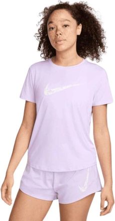 Nike One Swoosh Dri-fit - Lilafarbenes Laufoberteil
