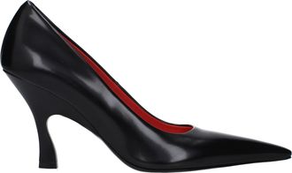 Stella McCartney Elsa Femmes Cuir Eco Coupe Basse Noir