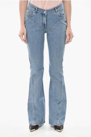 MUGLER Stretch Denim Bootcut Jeans size 44