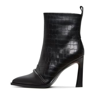 Cesare Gaspari Kn&ouml;chelstiefel mit hohem Absatz Tiana - Schwarz - - Shoes - Damen - Schwarzk - 38 EU