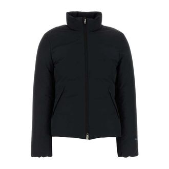 Jil Sander Logo Wasserabweisende Daunenjacke - - Jackets - Damen - Schwarzk - XL