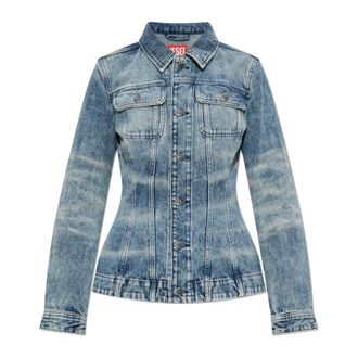 Diesel Denimjacke De-Katerin-Fsh - - Jackets - Damen - Blau - L