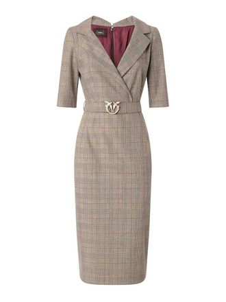 Pinko Robe Au Genou - Noir