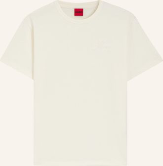 HUGO BOSS Hugo T-Shirt Damacia_7 Regular Fit beige