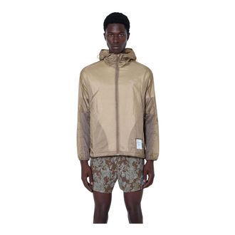 SATISFY Diamond Fuse Windbreaker Jacket - - Sport - Herren - Beige - XL