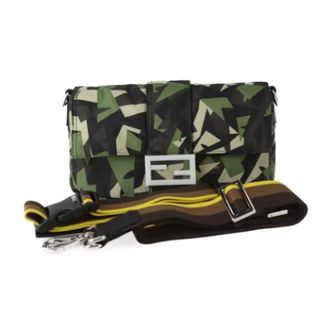 Fendi Pre-owned Leder fendi-taschen - - Pre-owned - Damen - Gr&uuml;n - ONE SIZE