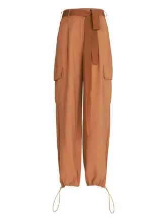 Silvia Tcherassi pantalon Darnell - Marron