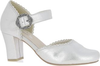 Hirschkogel Damen Pumps, Silber, 38 EU