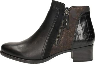 Remonte Femme, Chaussures, Noir, Taille: 36 EU Enkellaarsjes Hak