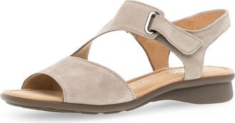 Gabor Damen Riemchensandalen, Frauen Sandalen,Sandaletten,Sommersandalen,bequem,flach,Sommerschuhe,Freizeitschuhe,leinen,40.5 EU / 7 UK