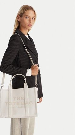 Marc Jacobs Handtasche The Leather Medium Tote H004L01PF21 &Eacute;cru