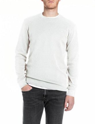 Replay Longsleeve Regular Fit, Rundhalsform