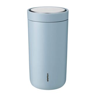 Stelton to-Go Click d. Steel, 0,2 l. - Soft Cloud