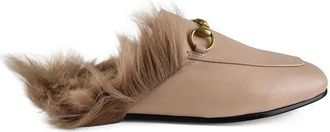 Gucci Slipper & Pantoletten - Princetown Mules - Gr. 35,5 (EU) - in Rosa - f&uuml;r Damen