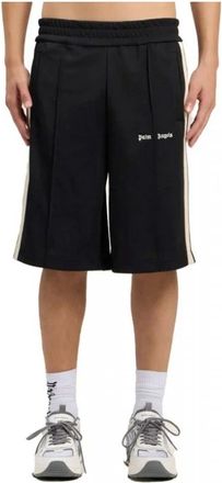 Palm Angels Homme, Shorts, Noir, Taille: S Classic Logo Track Shorts