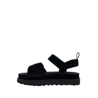 UGG Ugg, Femme, Chaussures, Noir, Taille: 39 EU Goldenstar Sandal