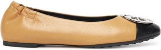 Tory Burch Tory Burch Ballerinas Claire Cap-Toe Ballet 156309 Beige