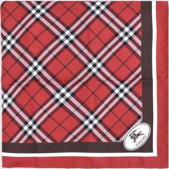 Burberry Foulard BURBERRY Femme couleur Rouge
