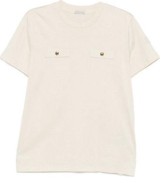 Moncler T-Shirt - Beige