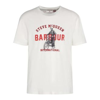 Barbour B.Intl Speedway T-Shirt - - Tops - Herren - Wei&szlig; - M