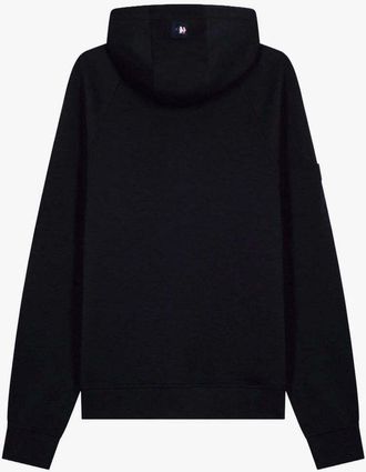 Eden Park Sweat bi mati&egrave;re &agrave; capuche marine