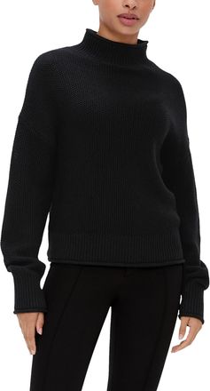 s.Oliver Damen 50.2.51.17.170.2133364 Pullover, 9999 schwarz, L