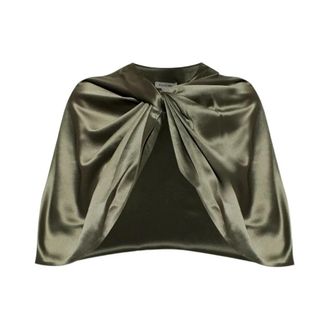 By Malene Birger Capes - - Jackets - Damen - Gr&uuml;n - ONE SIZE