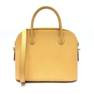 Celine Pre-owned Cuir sacs-celine - Femme - Pre-owned - Jaune - Taille: ONE Size